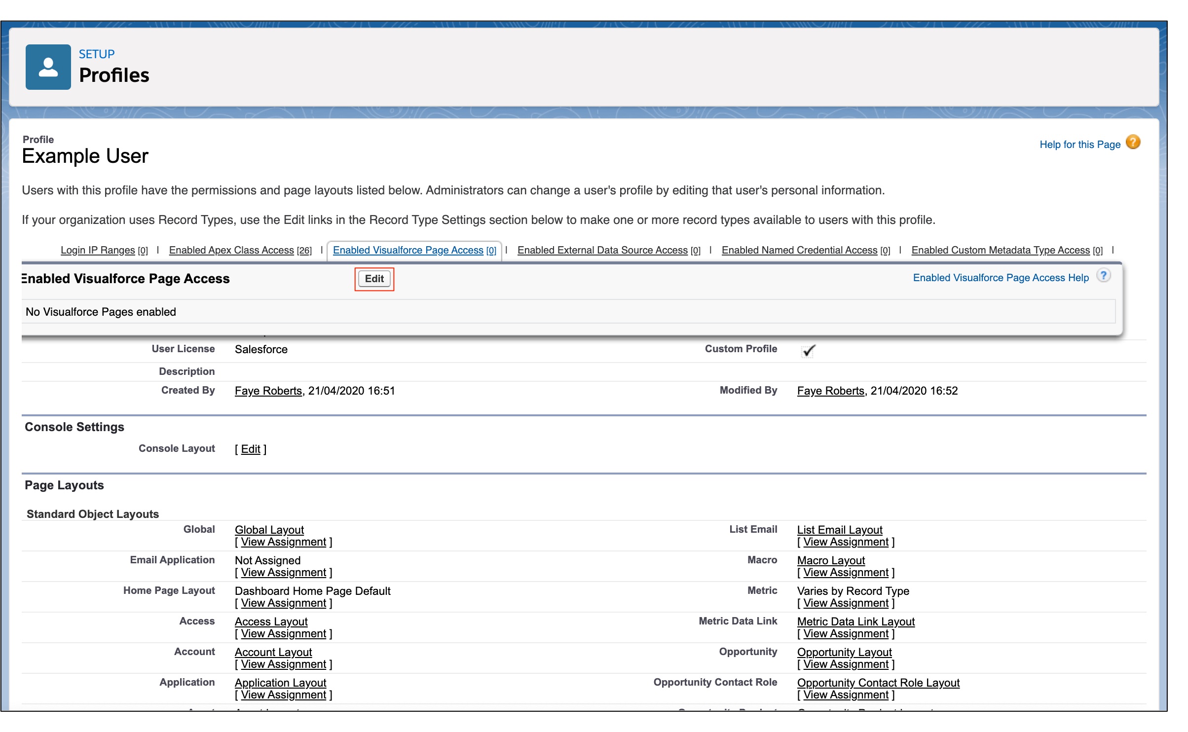 Enable access to Ebsta's Visualforce Pages – Ebsta Knowledge Base