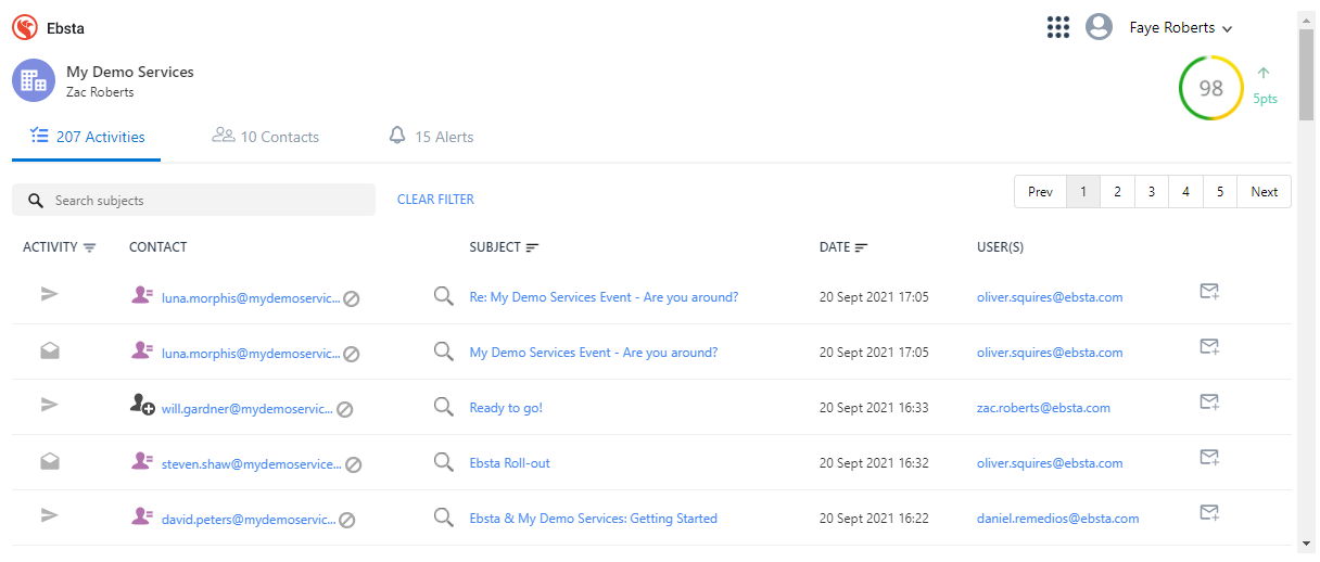 Overview of Ebsta in Salesforce – Ebsta Knowledge Base